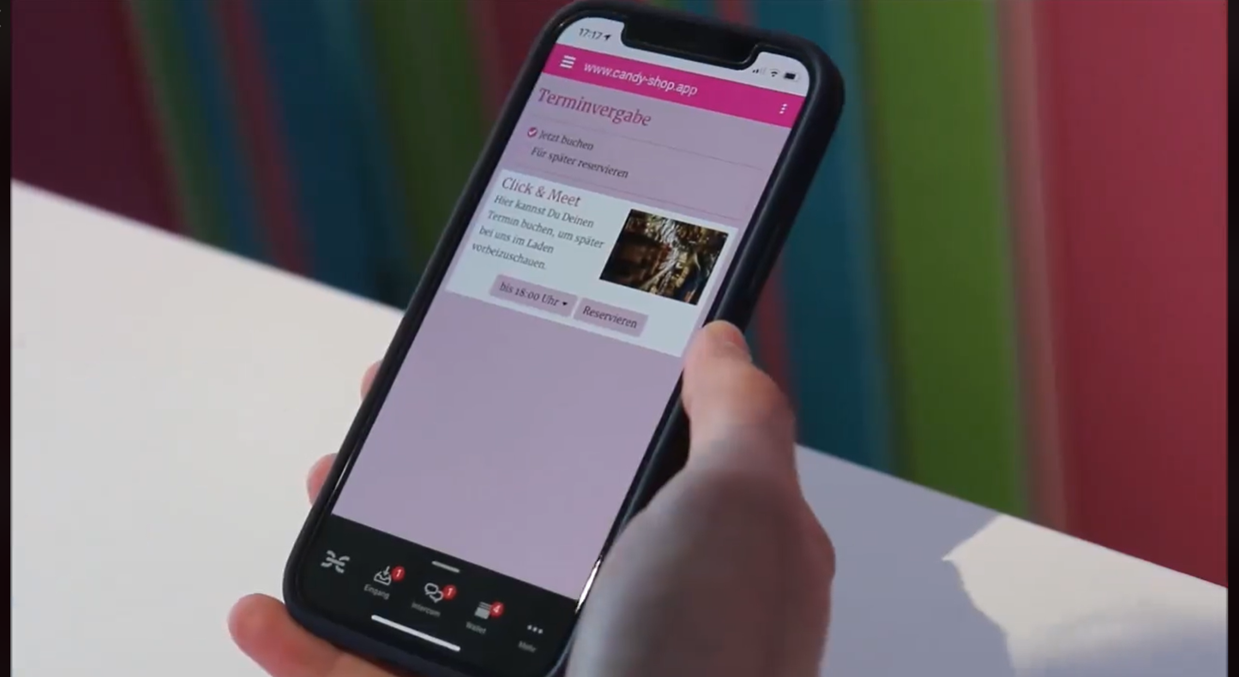 Terminvergabe für den Einzelhandel mit chayns - kostenfrei | WFG für den Kreis Borken mbH